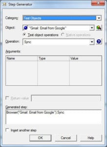 QTP - Expert View, Step Generator and Checkpoints