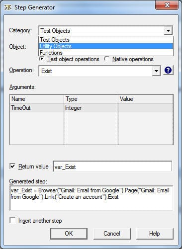 QTP Expert View, Step Generator and Checkpoints Explained with Examples