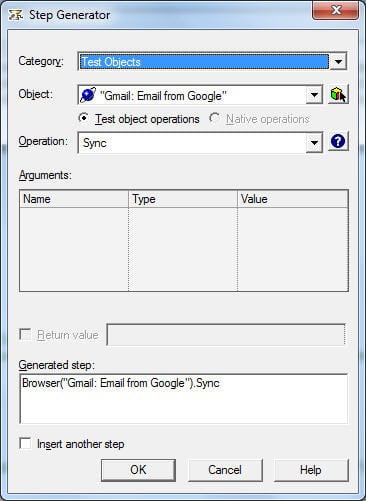 QTP - Expert View, Step Generator and Checkpoints