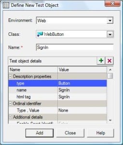 QTP - Object Repository