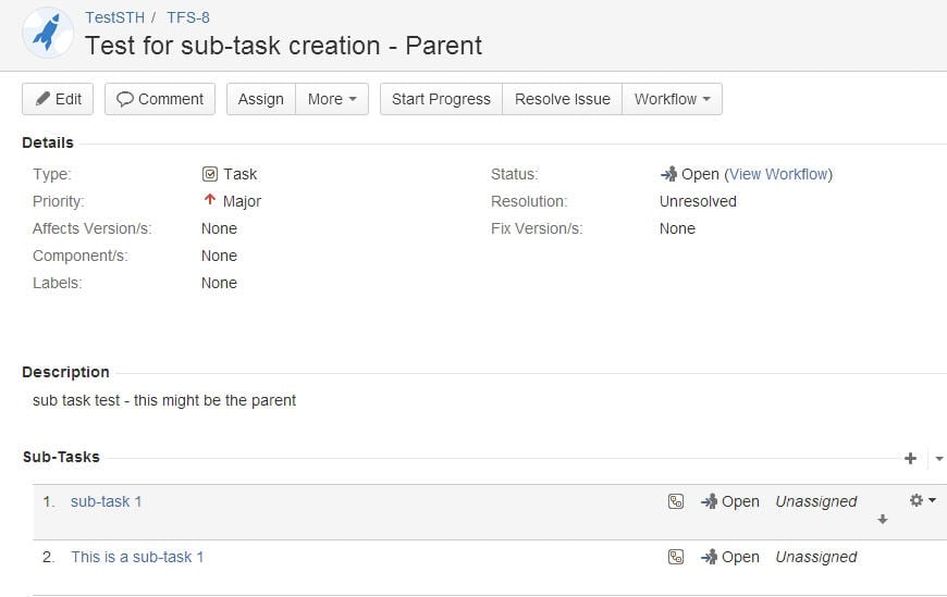 Jira Task