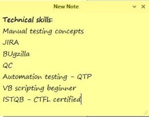 Software Testing Resume Template for 2 to 6 Years Experience