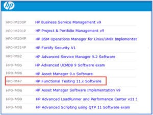 HP QTP Certification Exam Complete Guide