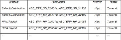ERP Test Plan and Test Cases with Template and Example