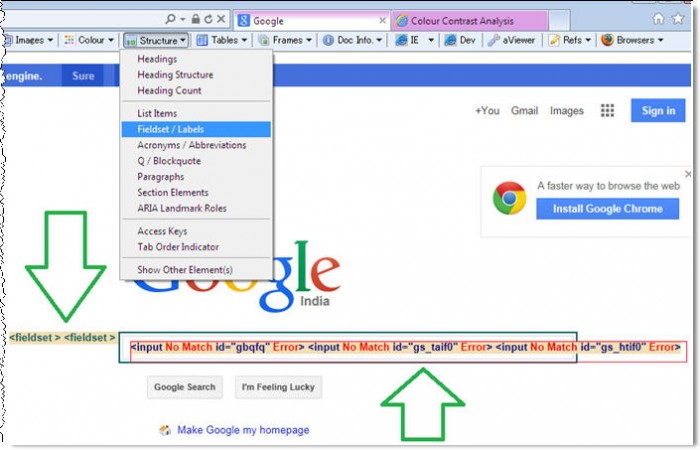 WAT (Web Accessibility Toolbar) Tutorial for Accessibility Testing