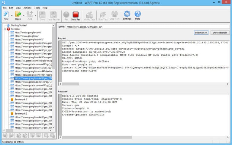 WAPT Pro Performance Testing Tool Review Tutorial