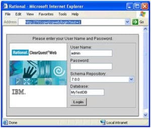 IBM Rational ClearQuest Tool Tutorial