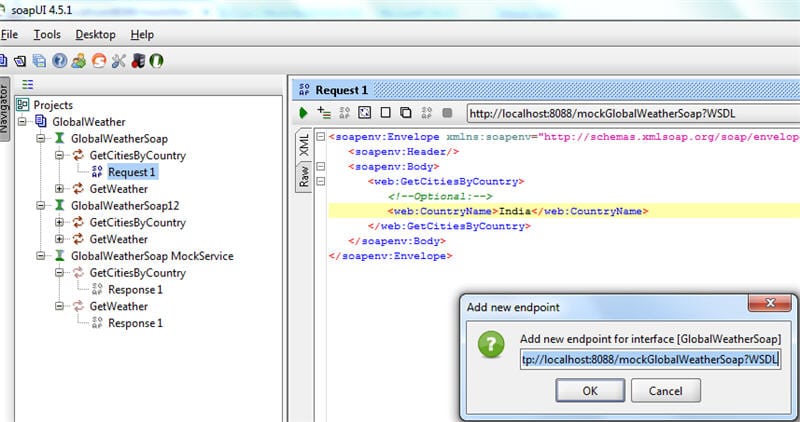 How to Create Mock Service and Dynamic Response in SoapUI
