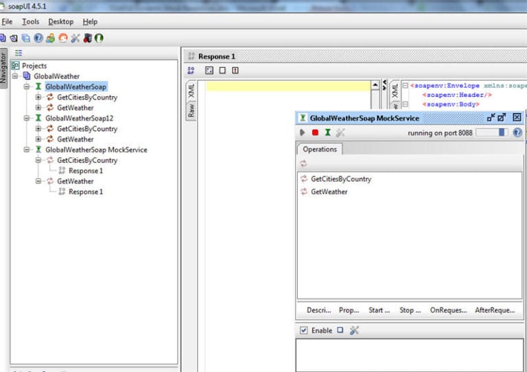 How to Create Mock Service and Dynamic Response in SoapUI