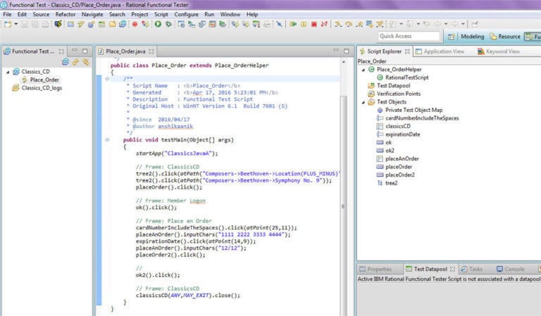 IBM Rational Quality Manager (RQM) Integration with Rational Functional ...