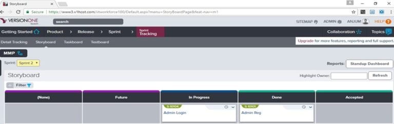 VersionOne Tutorial: Agile Project Management Tool Guide