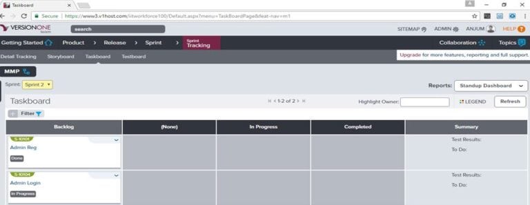 VersionOne Tutorial: Agile Project Management Tool Guide