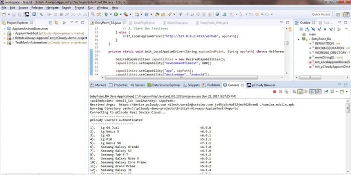 pCloudy Mobile App Testing Tool Tutorial