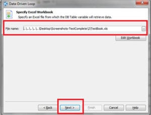 Using TestComplete Tool for Data-Driven Test Automation