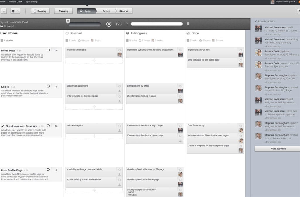 List Of The 10 Best Agile Tools For Managing Projects