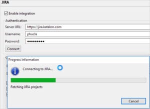 Jira Integration with Katalon Studio