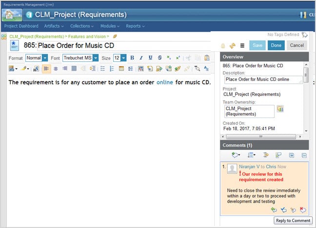 IBM Rational DOORS Requirements Management Tool Tutorial