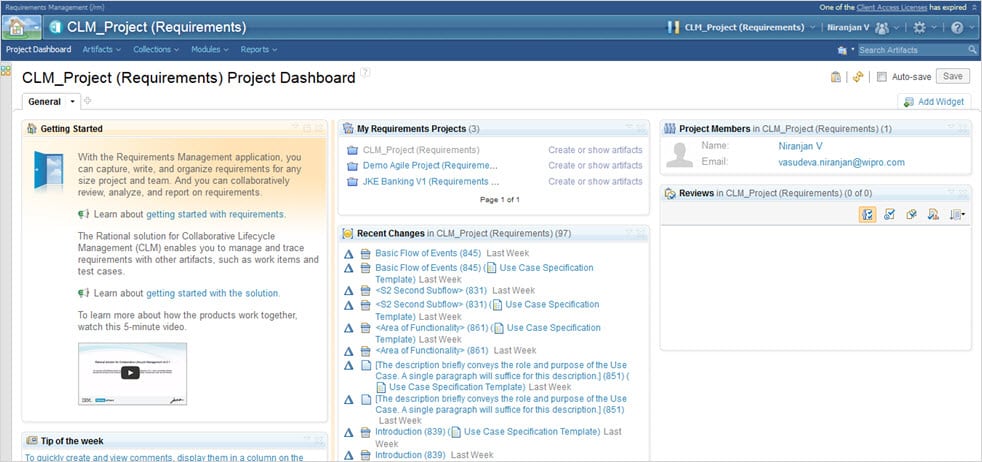 IBM Rational DOORS Requirements Management Tool Tutorial