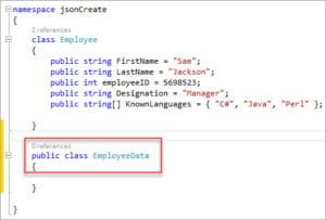 How to Create JSON Structure Using C# (JSON Creation Part 2)