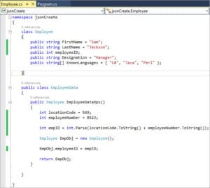 How to Create JSON Structure Using C# (JSON Creation Part 2)