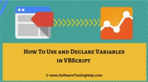 VBScript Variables: How to Declare and Use Variables - VBScript Dim