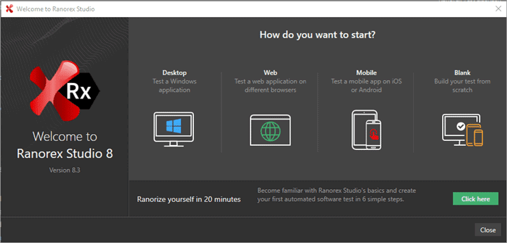 Ranorex Tutorial: Ranorex Studio for GUI Test Automation