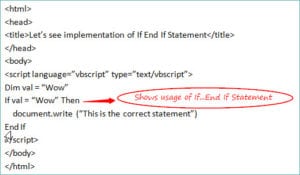 What are Conditional Statements in VBScript?
