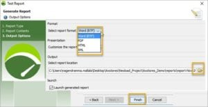 Create Populations, Scenarios, Test Execution and Reports in Neoload