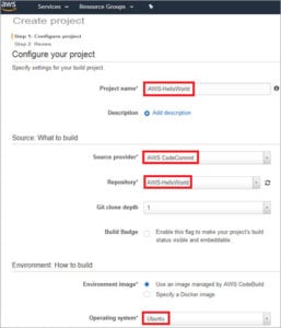 AWS CodeBuild Tutorial: Extracting Code from Maven Build