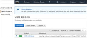 AWS CodeBuild Tutorial: Extracting Code from Maven Build