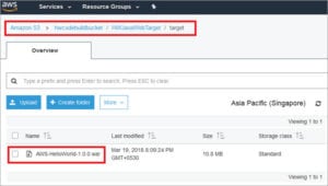 AWS CodeBuild Tutorial: Extracting Code from Maven Build