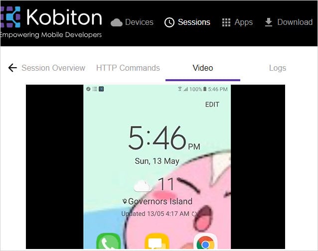 Kobiton Mobile Device Testing Tutorial