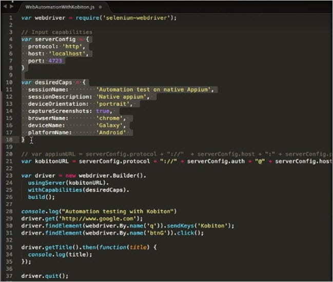 Kobiton Mobile Device Testing Tutorial