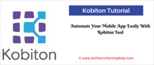 Kobiton Mobile Device Testing Tutorial