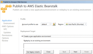 AWS Elastic Beanstalk Tutorial for Deploying .NET Web Application