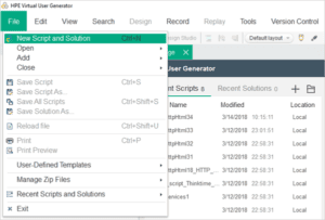Introduction to VuGen (Virtual User Generator) Script Recording Example