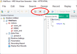 Introduction to VuGen (Virtual User Generator) Script Recording Example