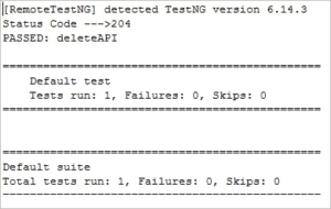 Web Services Testing Using Apache HTTP Client