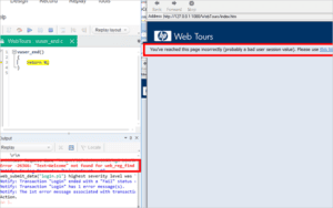 LoadRunner Transactions, Text Image Checks and Rendezvous Points