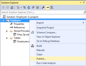 Publishing Database Changes To SQL Server Using Microsoft TFS