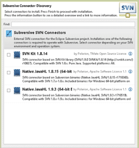 Configuring SVN and Eclipse