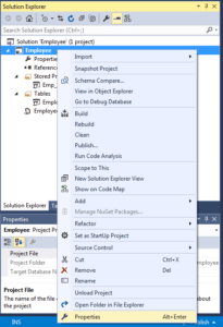Publishing Database Changes To SQL Server Using Microsoft TFS