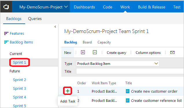 Agile Planning With Microsoft Team Foundation Server Tfs