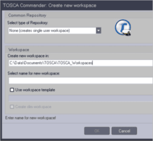 Create And Manage Workspaces In Tricentis TOSCA Automation Tool