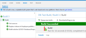 Publishing Database Changes To SQL Server Using Microsoft TFS