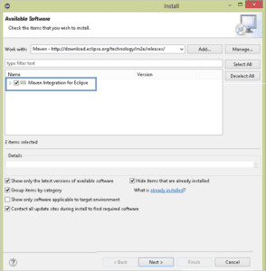 Configuring Maven With Eclipse Java IDE
