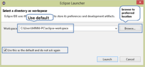 Eclipse Tutorial: Installation And Setting up Workspace