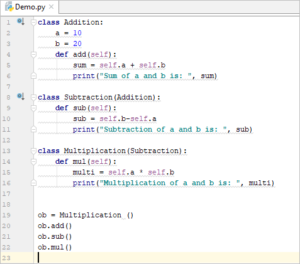 Python OOPs Concepts (Python Classes, Objects and Inheritance)