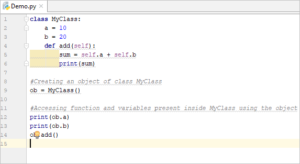 Python OOPs Concepts (Python Classes, Objects and Inheritance)