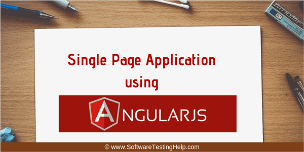 Build Single Page Application Using AngularJS Tutorial With Example 